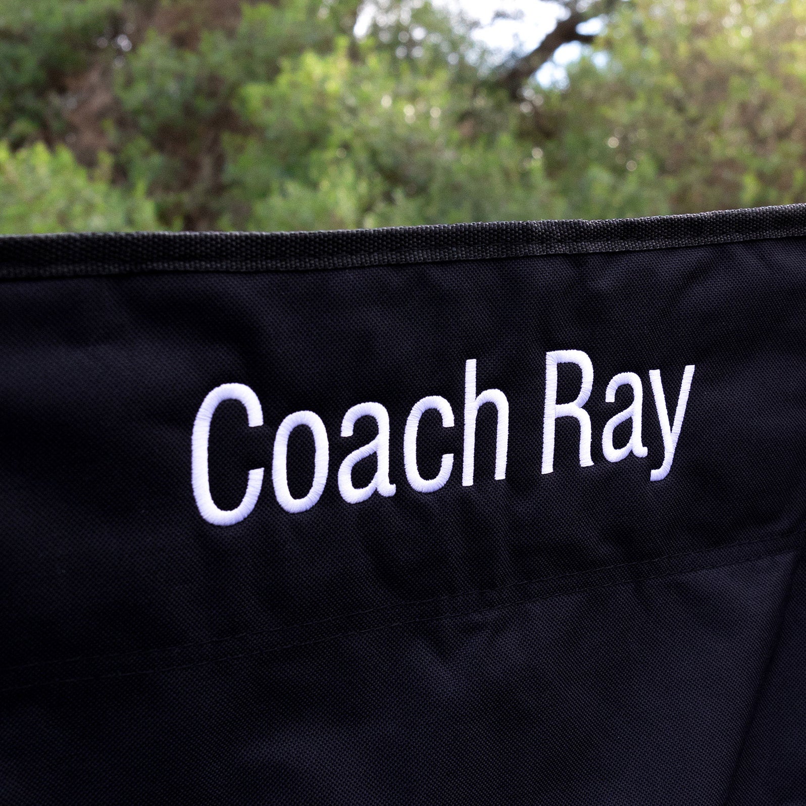 Personalised Coach Gift Sports Folding Chair | Personalised Favours ...