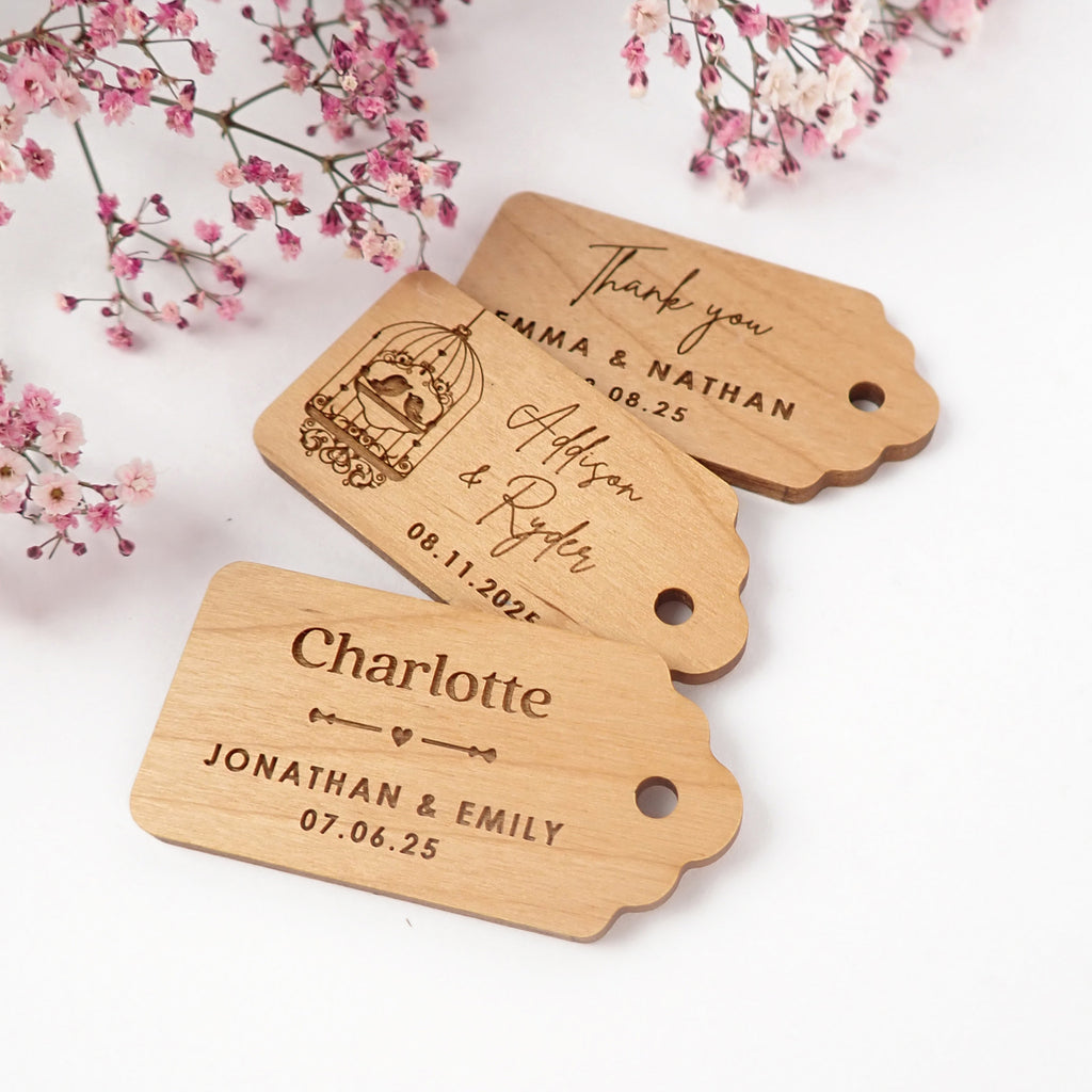 Personalised Gift Tags to Add Charm to Every Wedding Detail ...