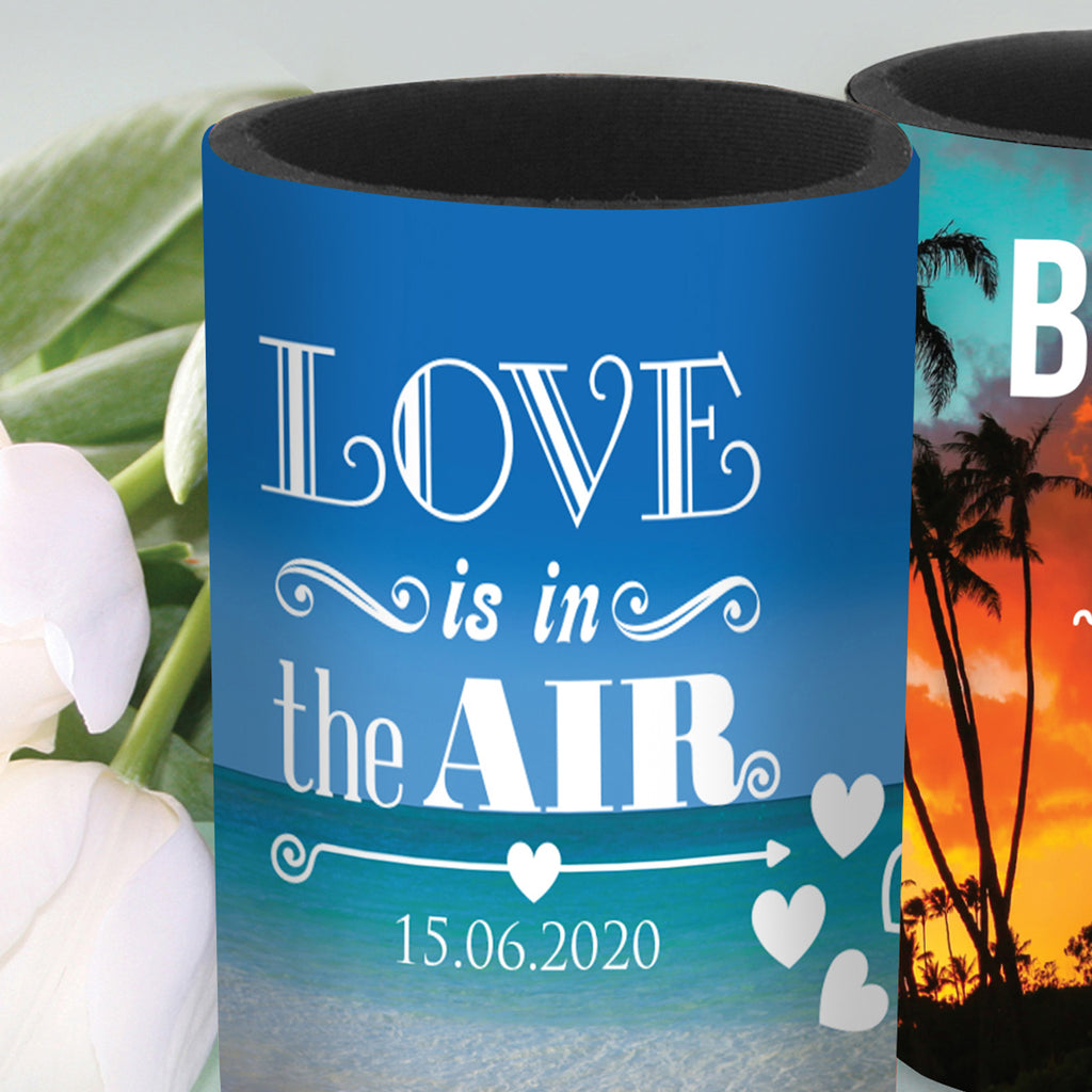 Custom Stubby Holders for a Cool Wedding Keepsake | Personalised Favours