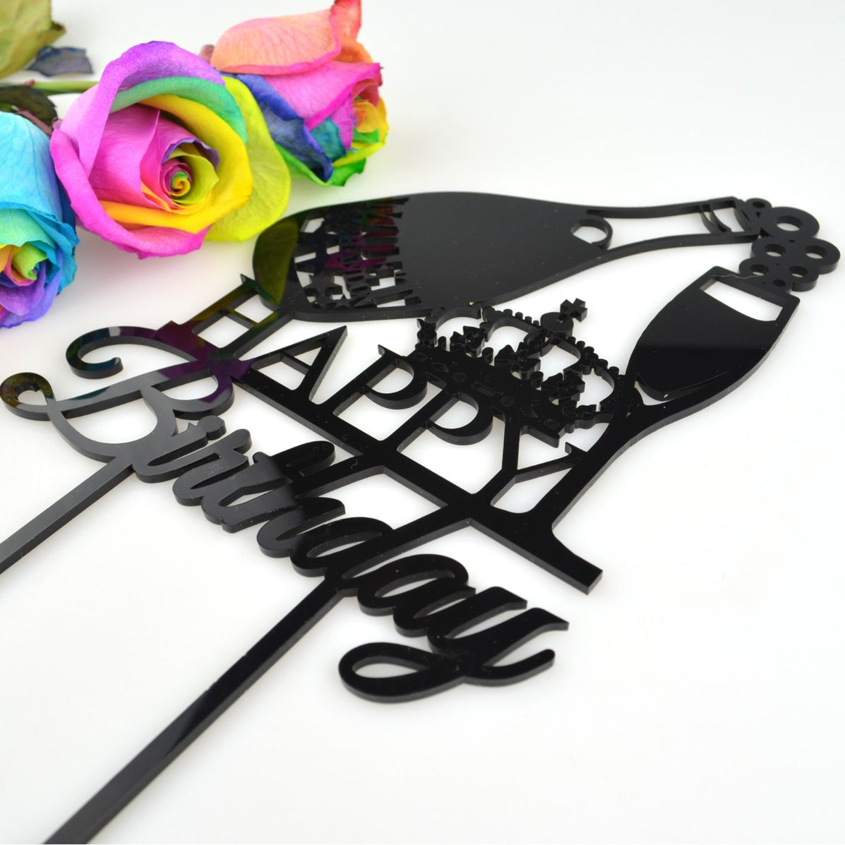 Moet & Chandon Birthday Cake Topper | Personalised Favours