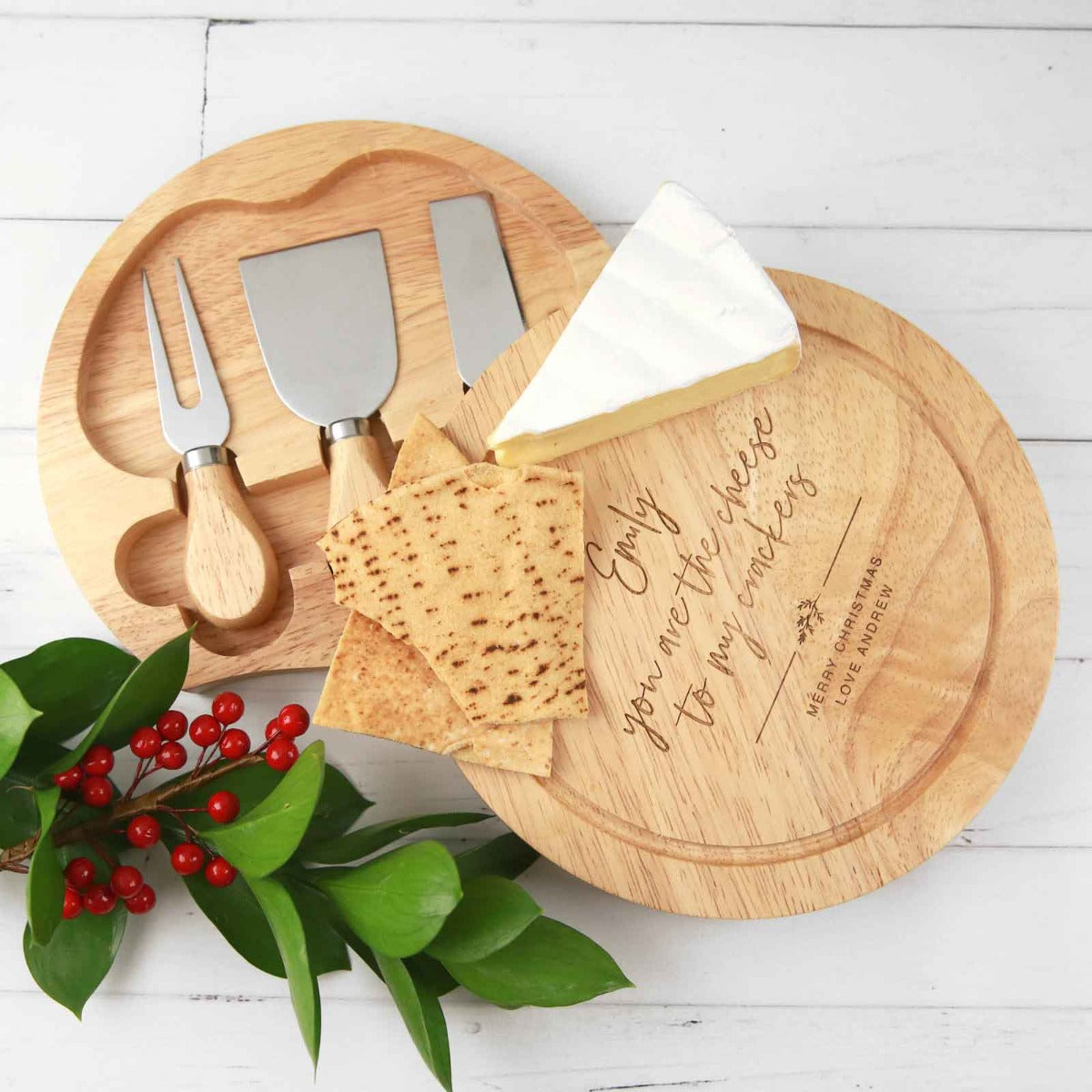 Personalised Cheese Knife Set | Unique Christmas Gift – Personalised ...