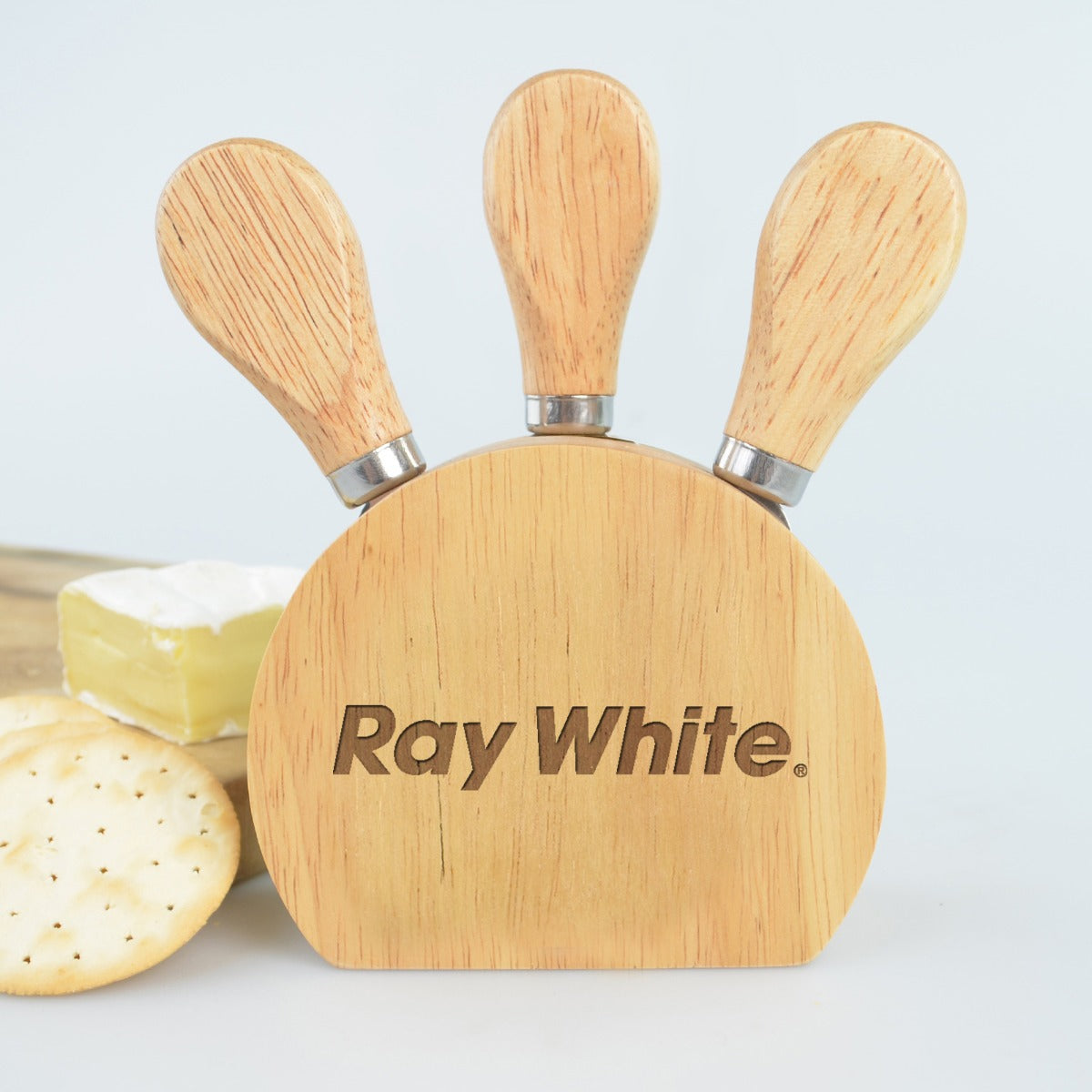 Engraved Promotional 3-Piece Cheese Set| Personalised Favours ...