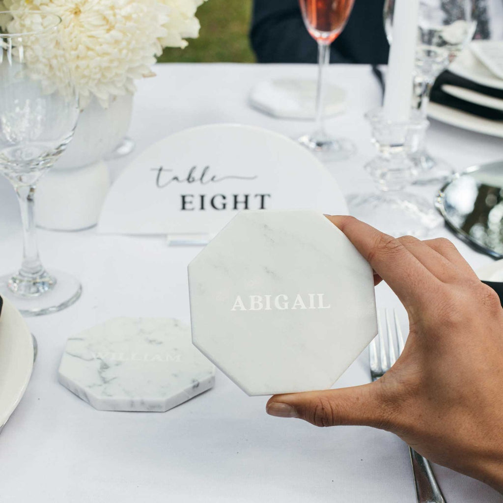 Personalised Place Cards that Double as Keepsakes | Personalised Favours