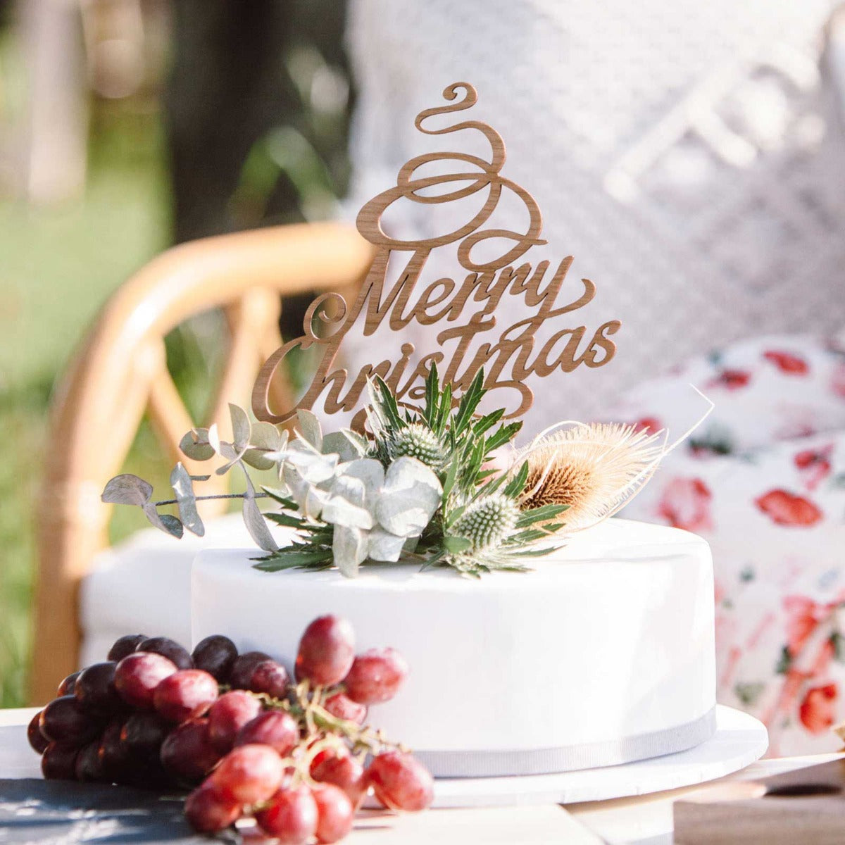 Christmas Pudding & Cake Toppers | Personalised Favours