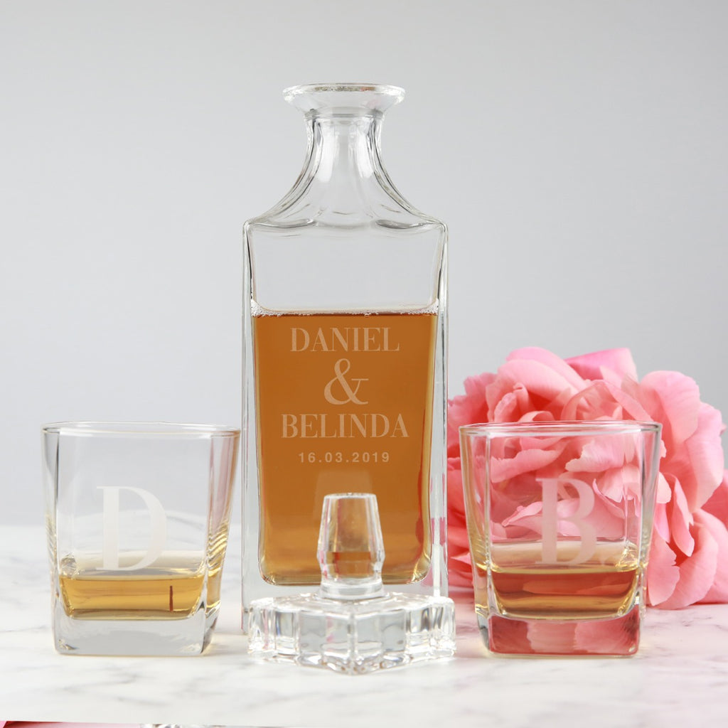 Wedding Glassware — Personalised Favours